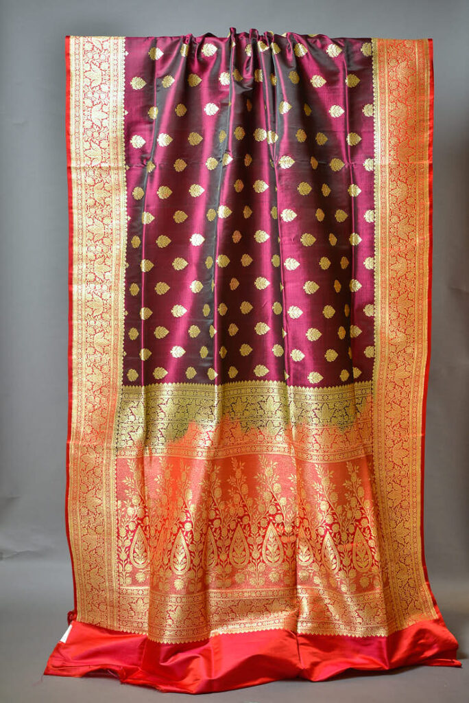 PURE BANARASI SHALU 43410 – Kalamandir Sarees